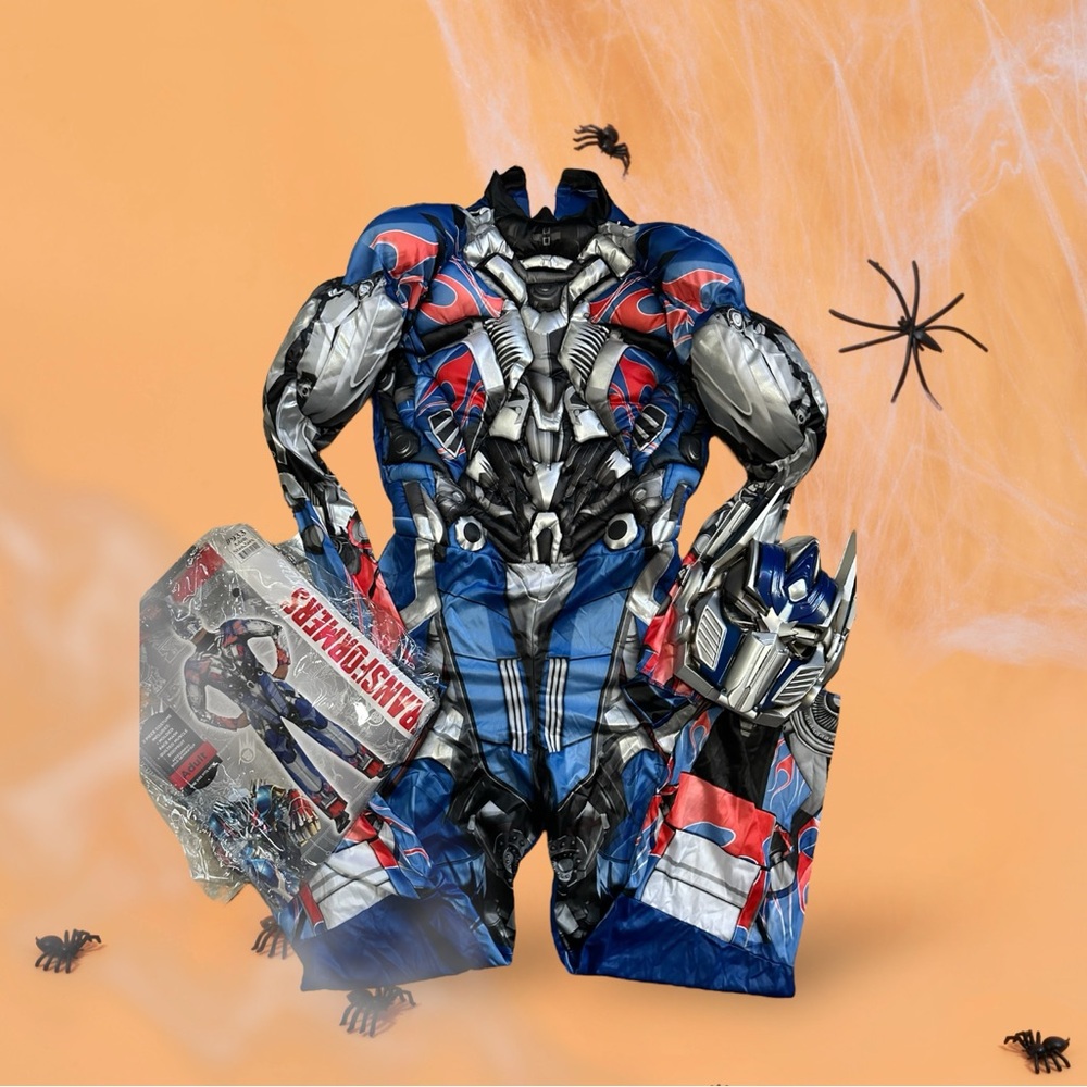 Transformers Optimus Prime Muscle Costume Adult One S… - Gem